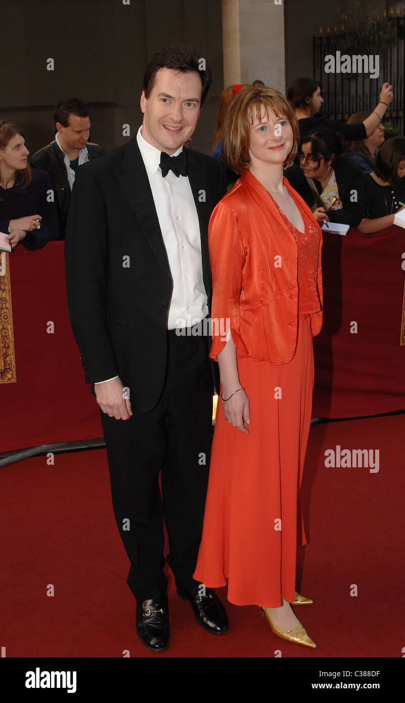 George Osbourne and guest Galaxy British Book Awards held at the ...