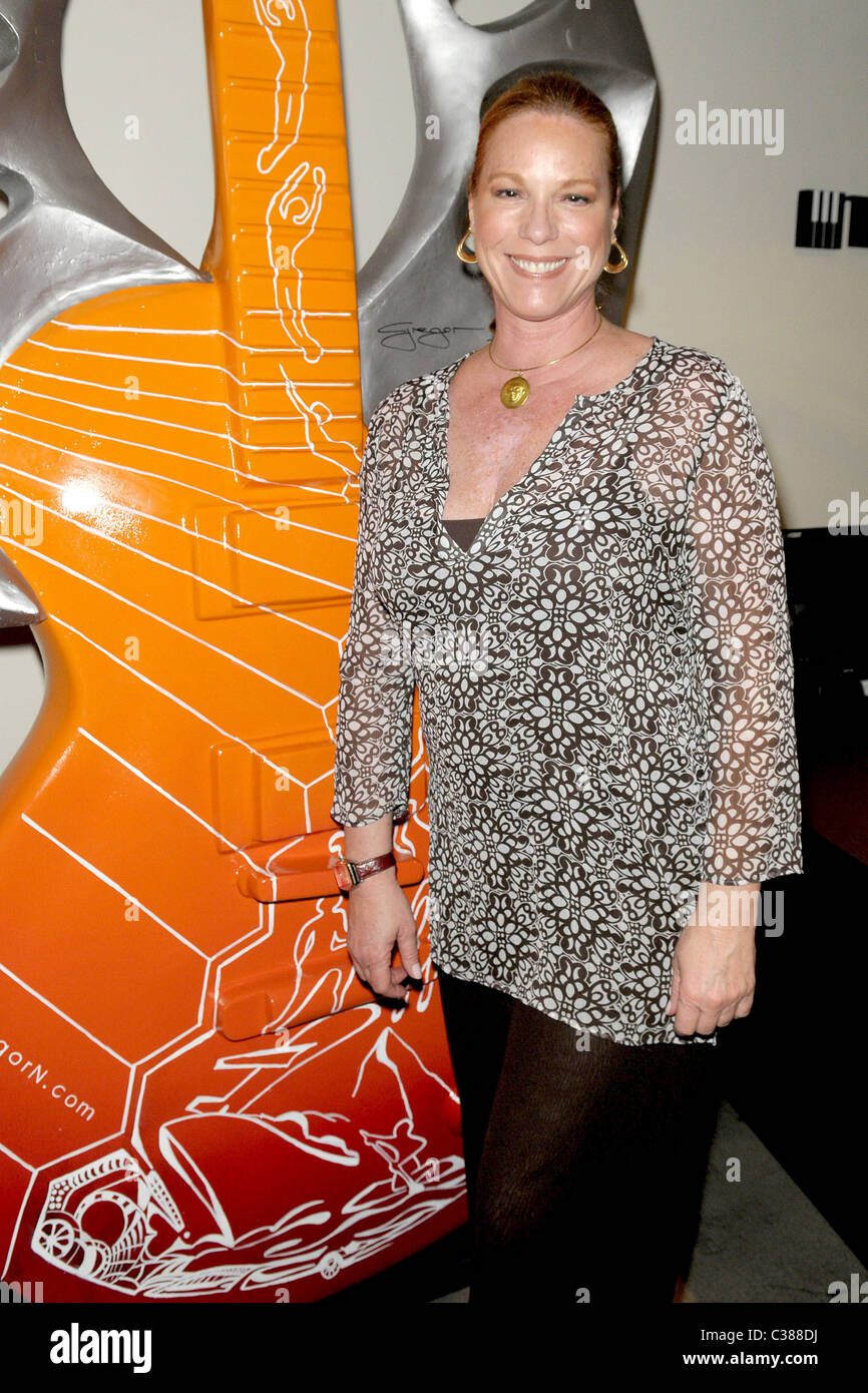 Beth Sobol Miami Fashion Week Party at the Gibson Guitar Studio Miami, Florida - 17.03.09 Stock ...