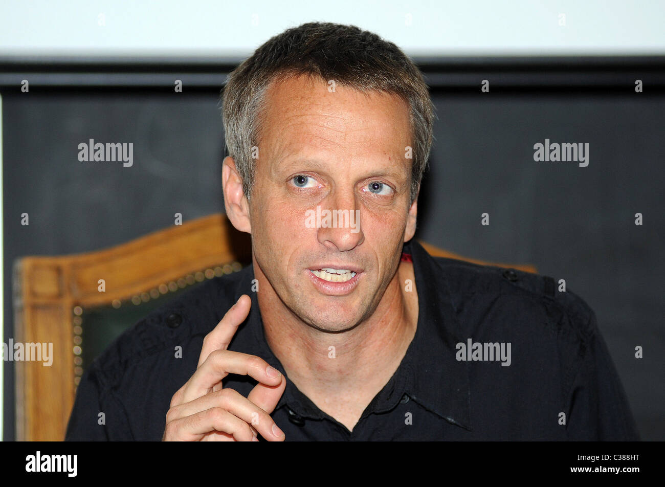 skateboarder Tony Hawk receives the James Joyce Award from The Literary ...