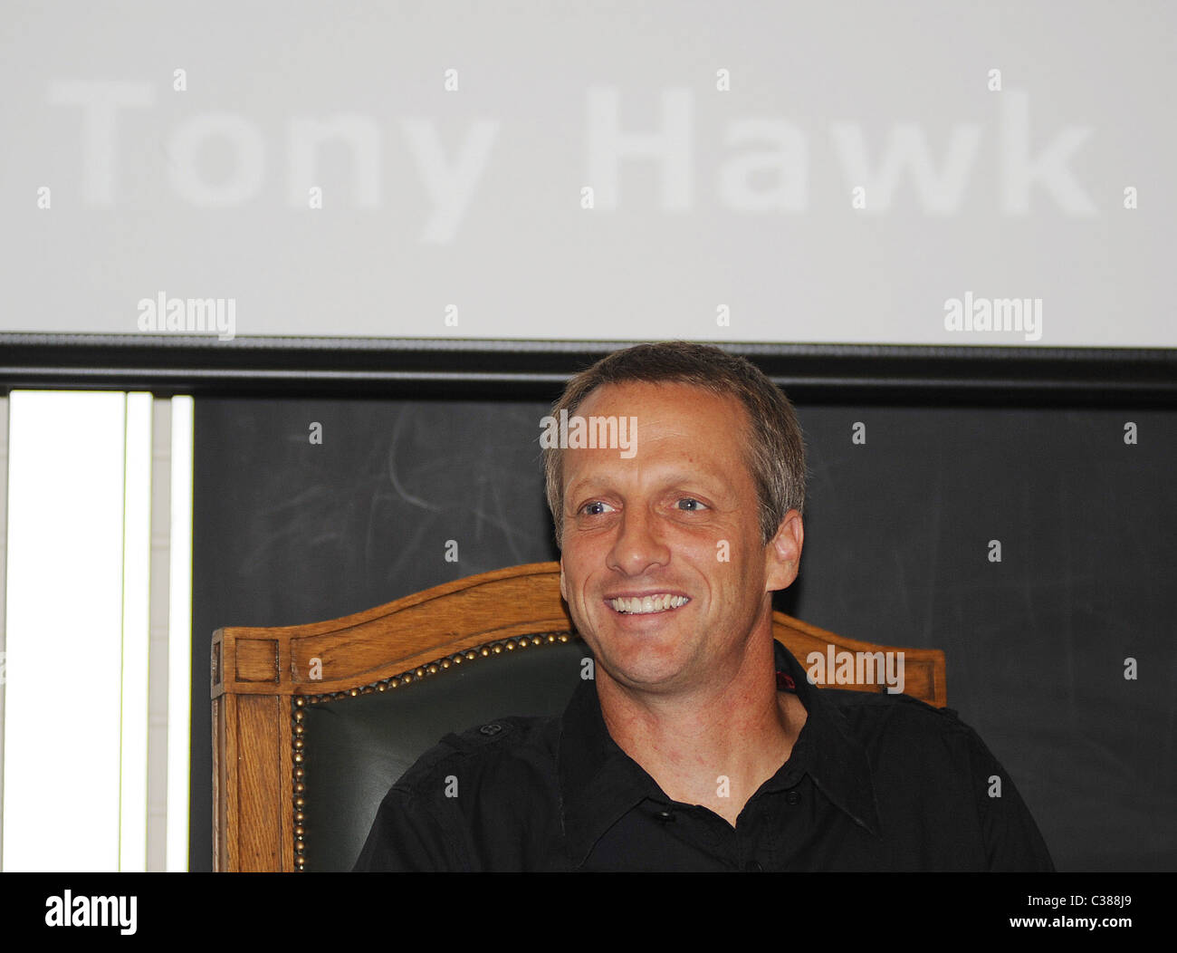 skateboarder Tony Hawk receives the James Joyce Award from The Literary ...