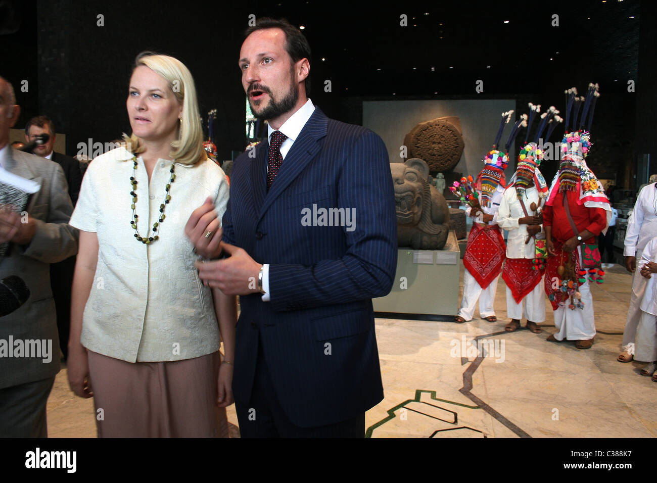 Norway's Crown Prince Haakon and Crown Princess Mette-Marit attend the ...