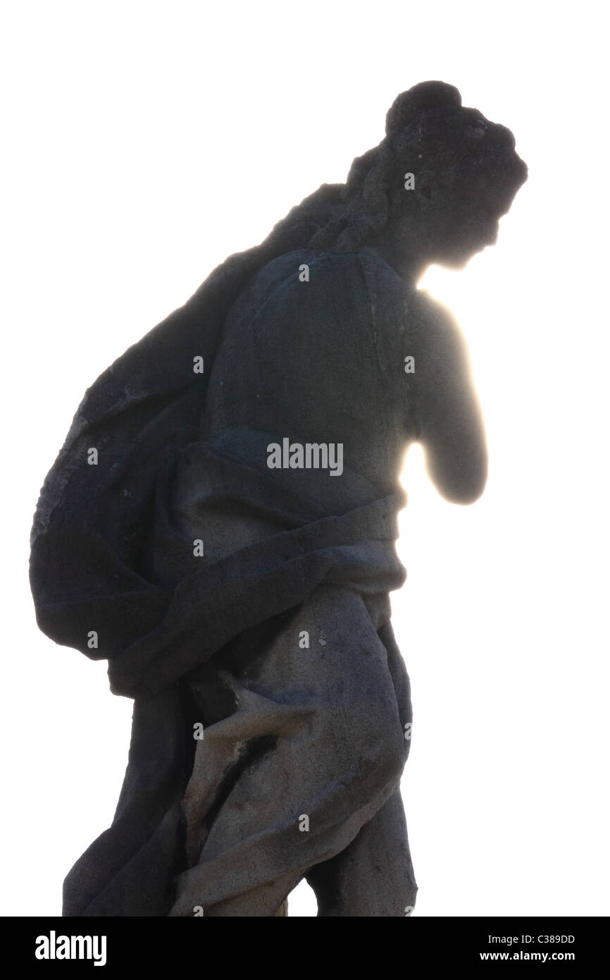 Stone statue Cut Out Stock Images & Pictures - Alamy