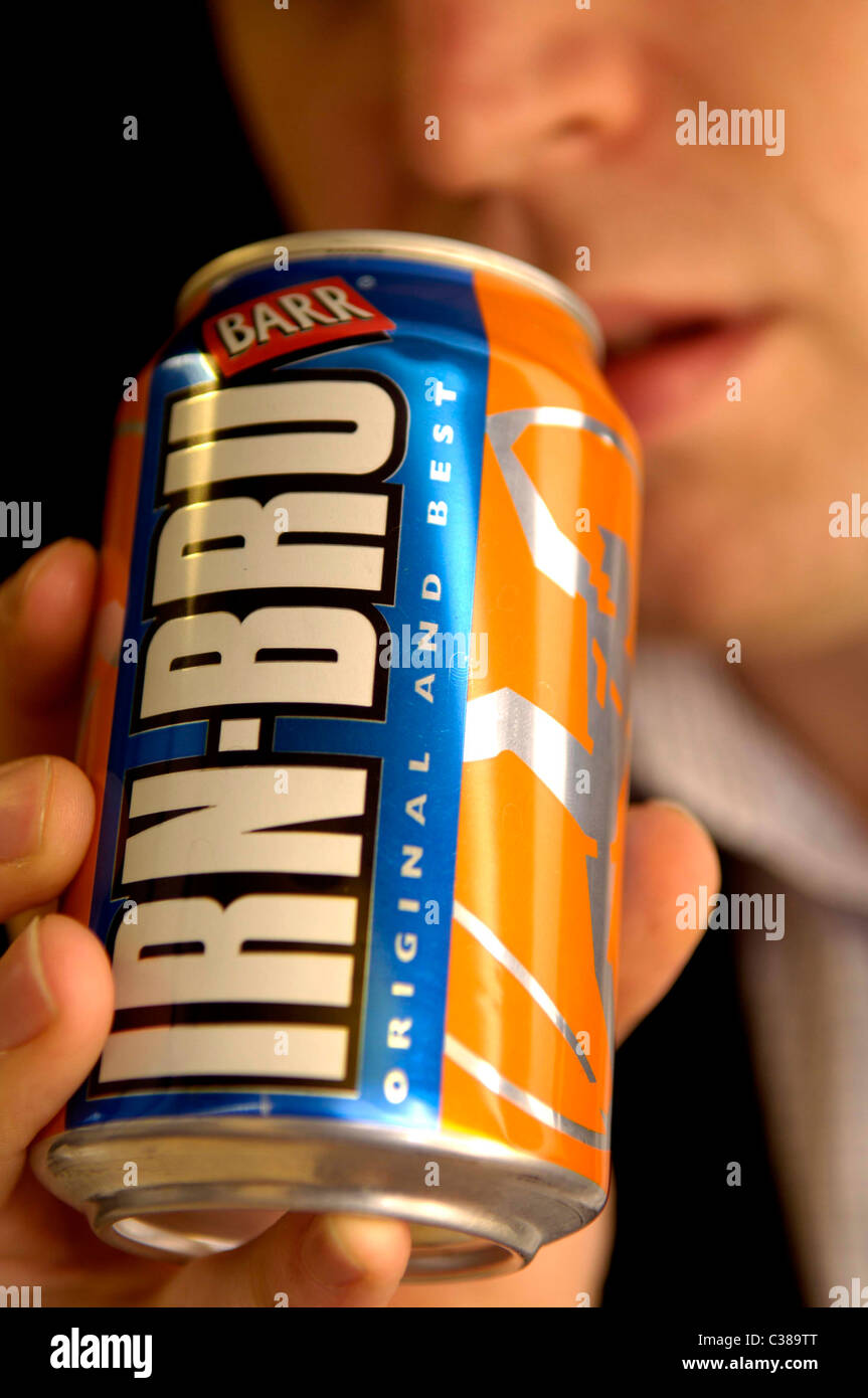 Irn bru drink can hi-res stock photography and images - Alamy