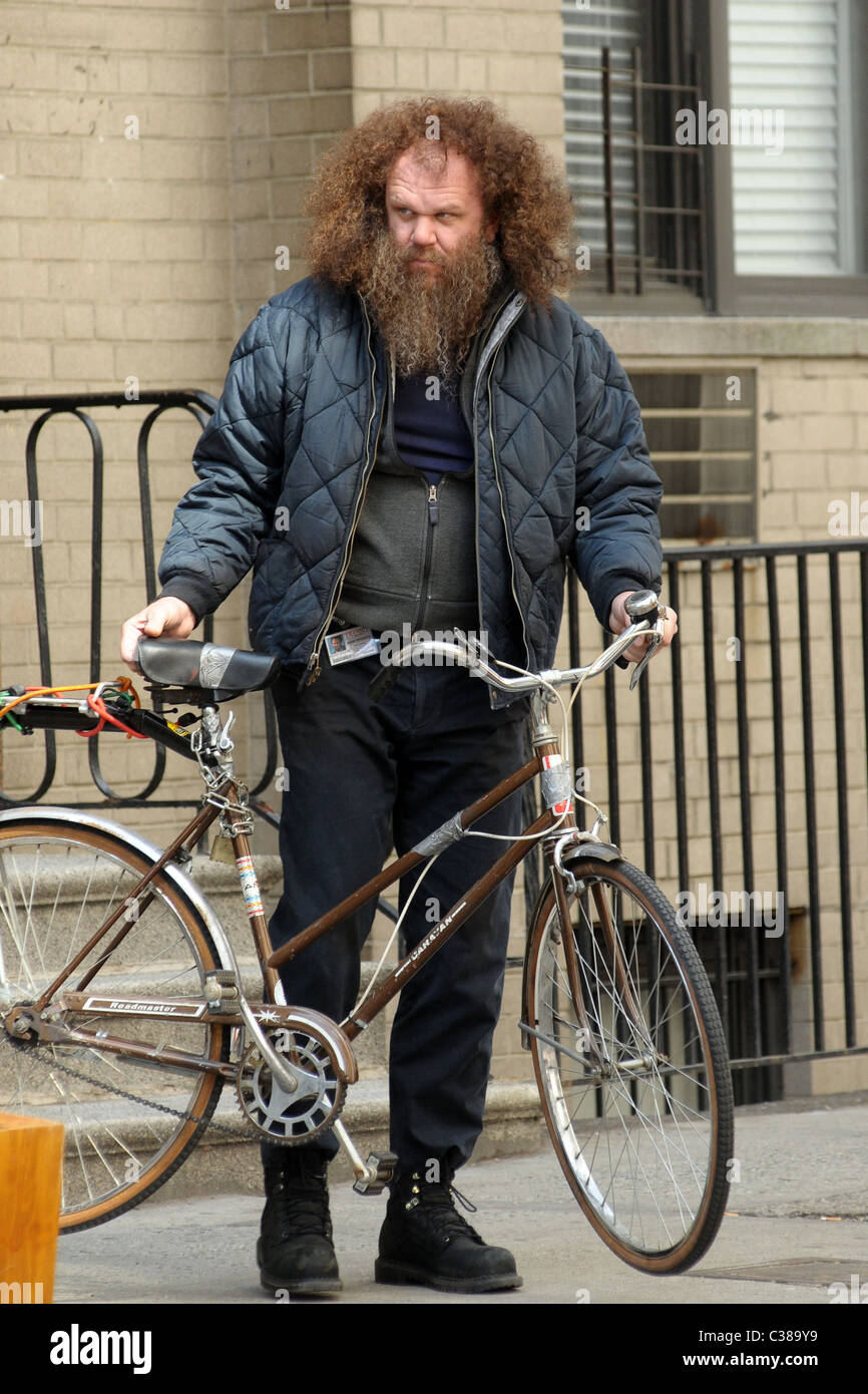 John C Reilly dressed in character on the set of his new movie 'The ...
