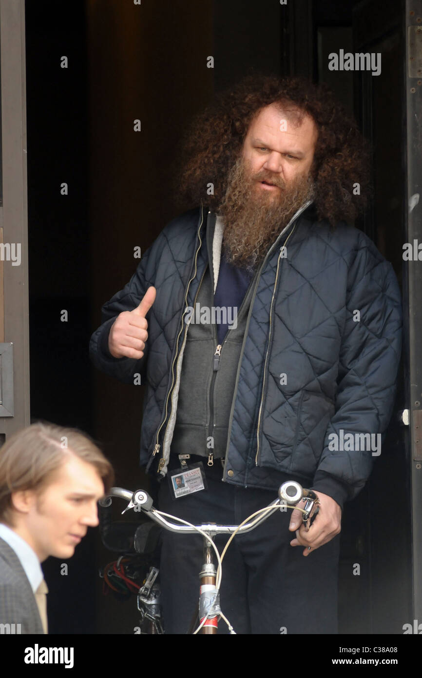 John C Reilly dressed in character on the set of his new movie 'The ...