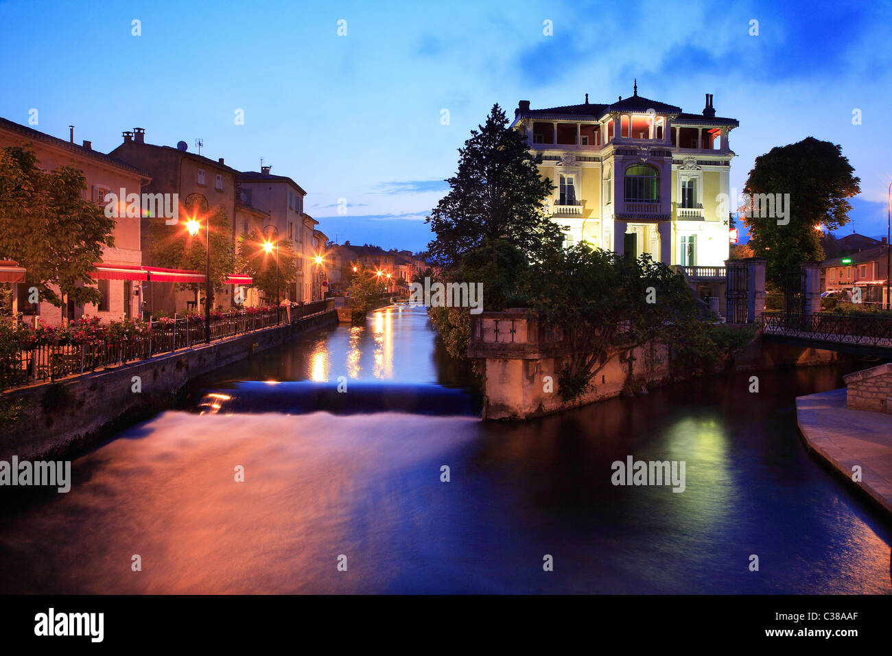 L'Isle-sur-la-Sorgue, Provence-Alpes-Côte d'Azur, France, Europe Stock ...