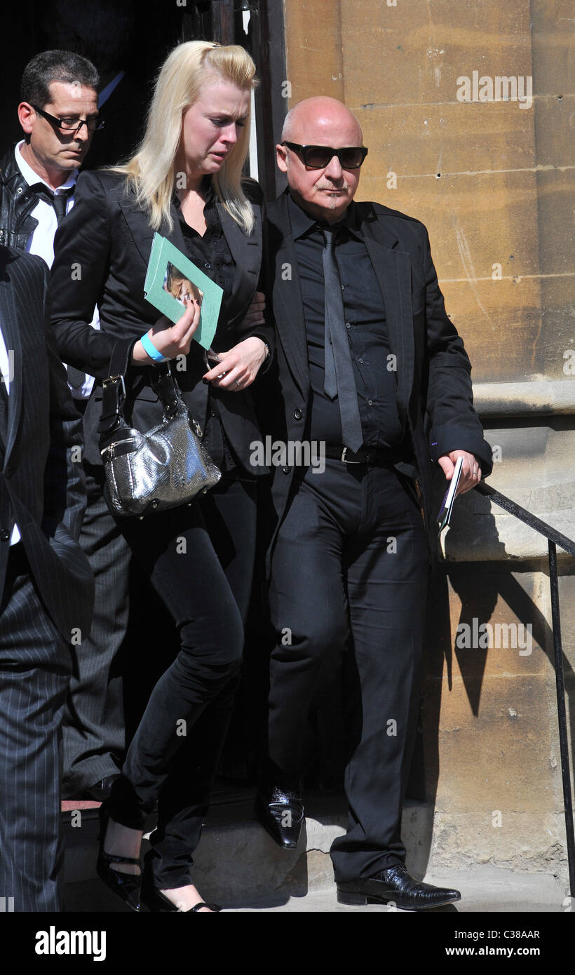 Aldo Zilli Funeral ceremony for Jade Goody held at St John the Baptist ...