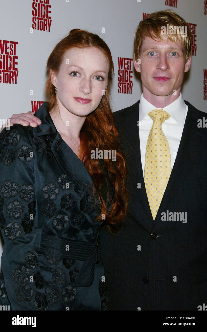 Ethan Stiefel Opening night of the Broadway musical 'West Side Story ...