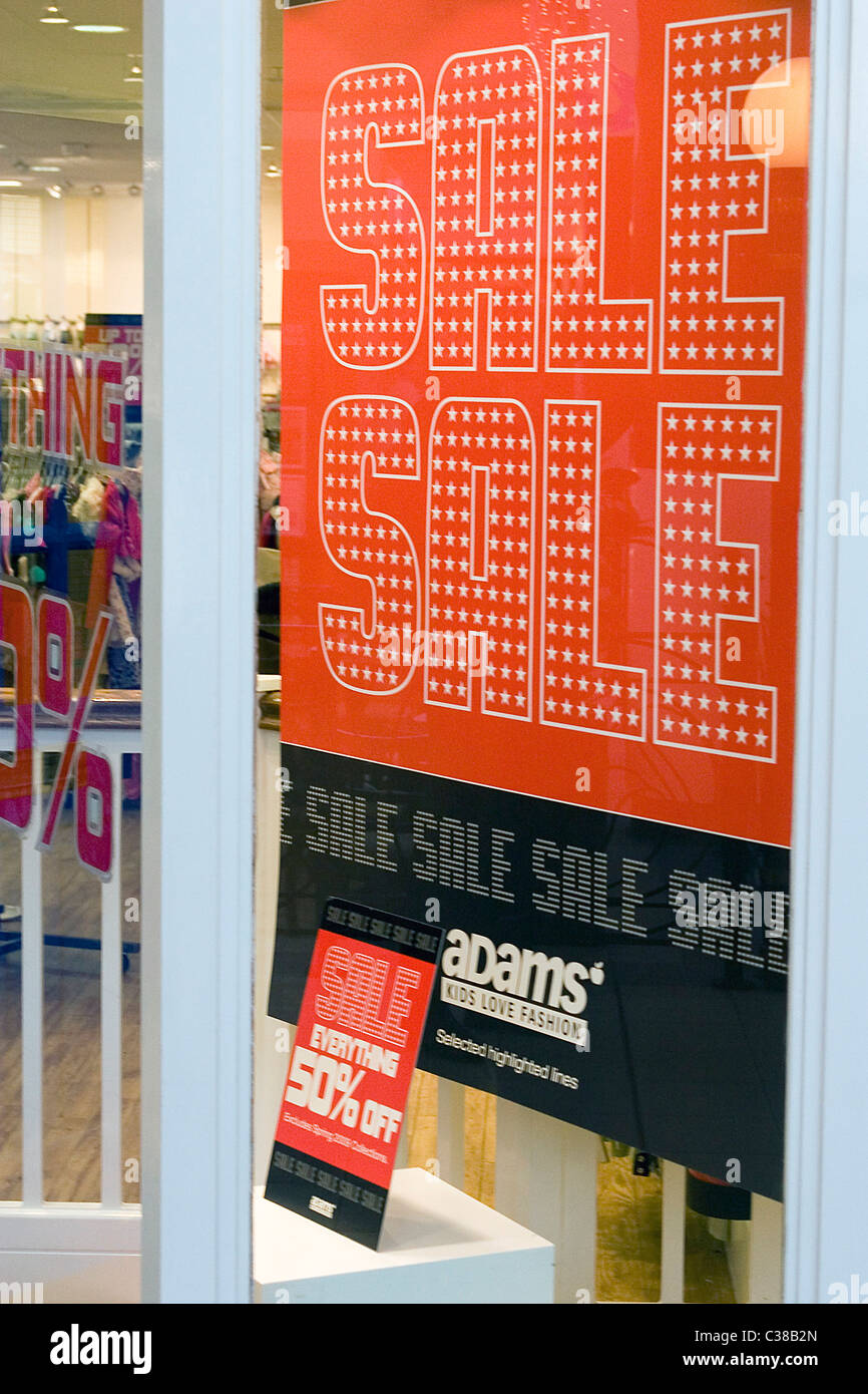 Exterior of an Adams Kids store in North London Stock Photo - Alamy