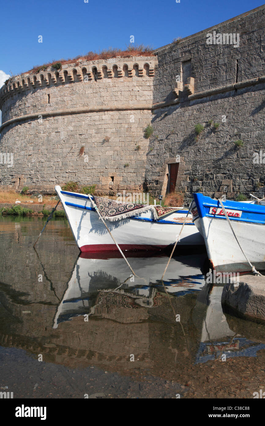Castello Aragonese castle, Otranto, Salento, Apulia, Italy, Europe ...