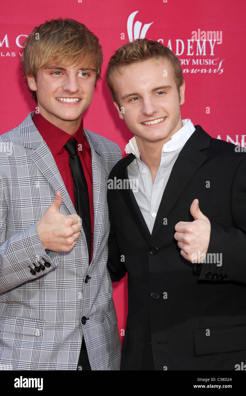 Josh & Zach Carter 44th Academy of Country Music Awards Arrivals at MGM ...