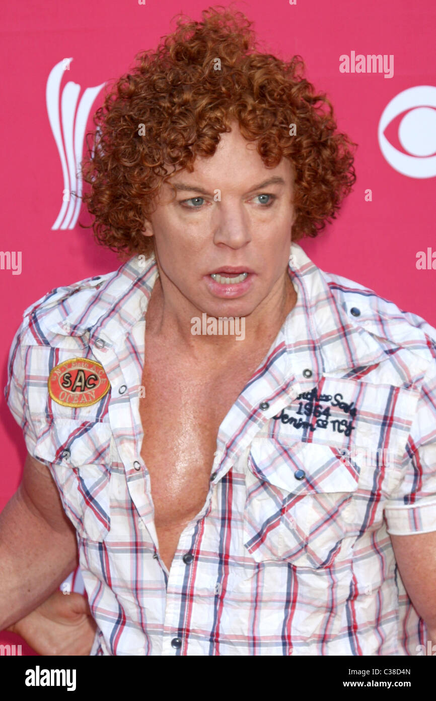 Carrot Top 44th Academy of Country Music Awards Arrivals at MGM Grand ...