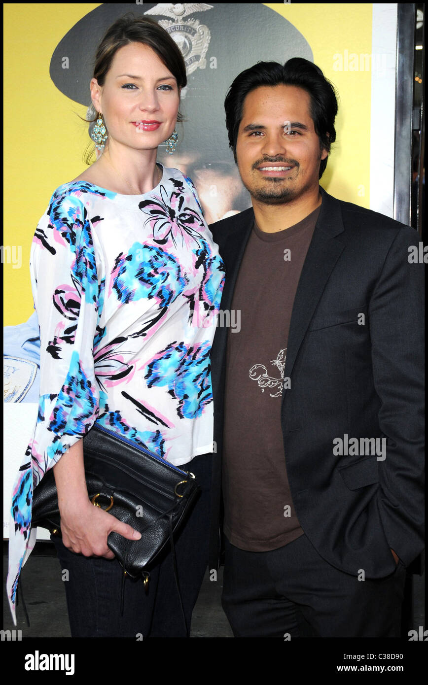 Brie Shaffer and Michael Pena Los Angeles Premiere of 'Observe and ...