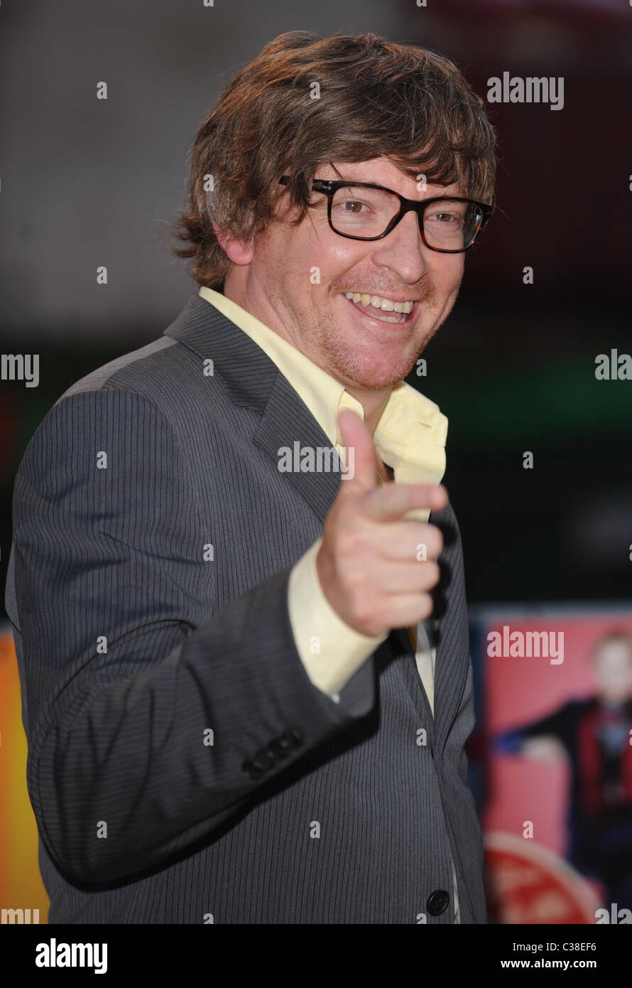 Rhys Darby World Premiere of 'The Boat That Rocked' held at The Odeon ...