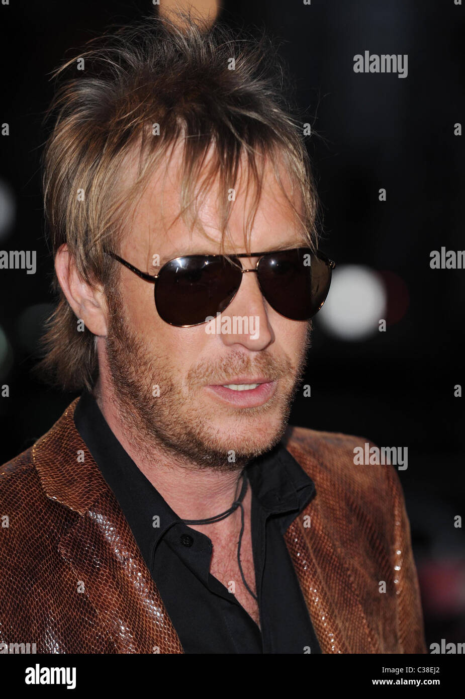 Rhys Ifans World Premiere of 'The Boat That Rocked' held at The Odeon ...