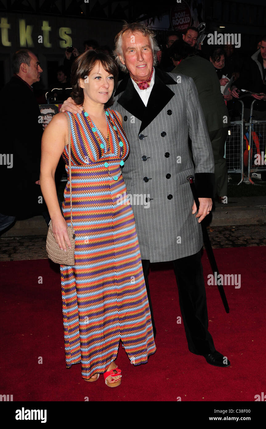 Johnny Walker and Tiggy Walker World Premiere of 'The Boat That Rocked ...