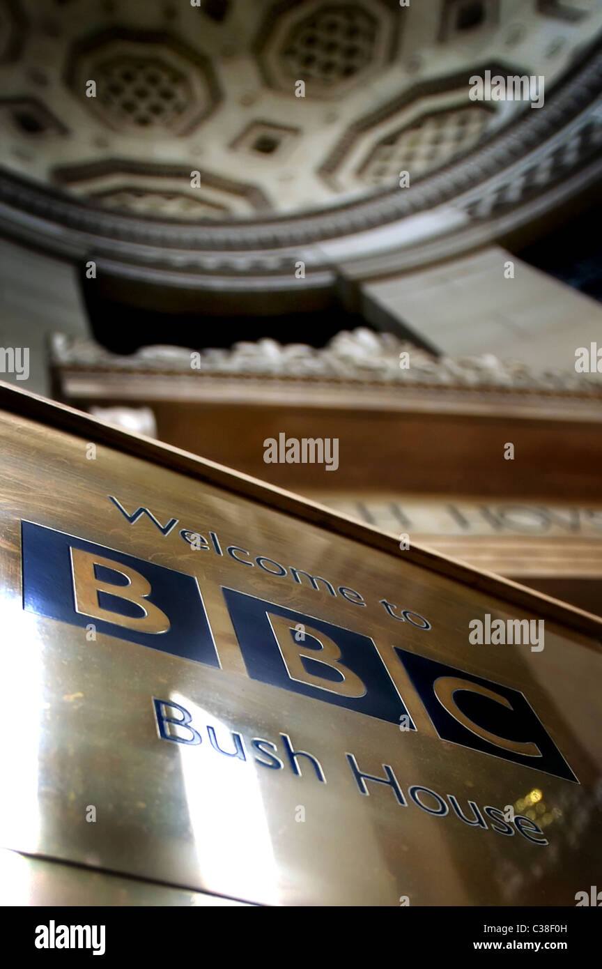 The BBC's building, Bush House, London Stock Photo - Alamy