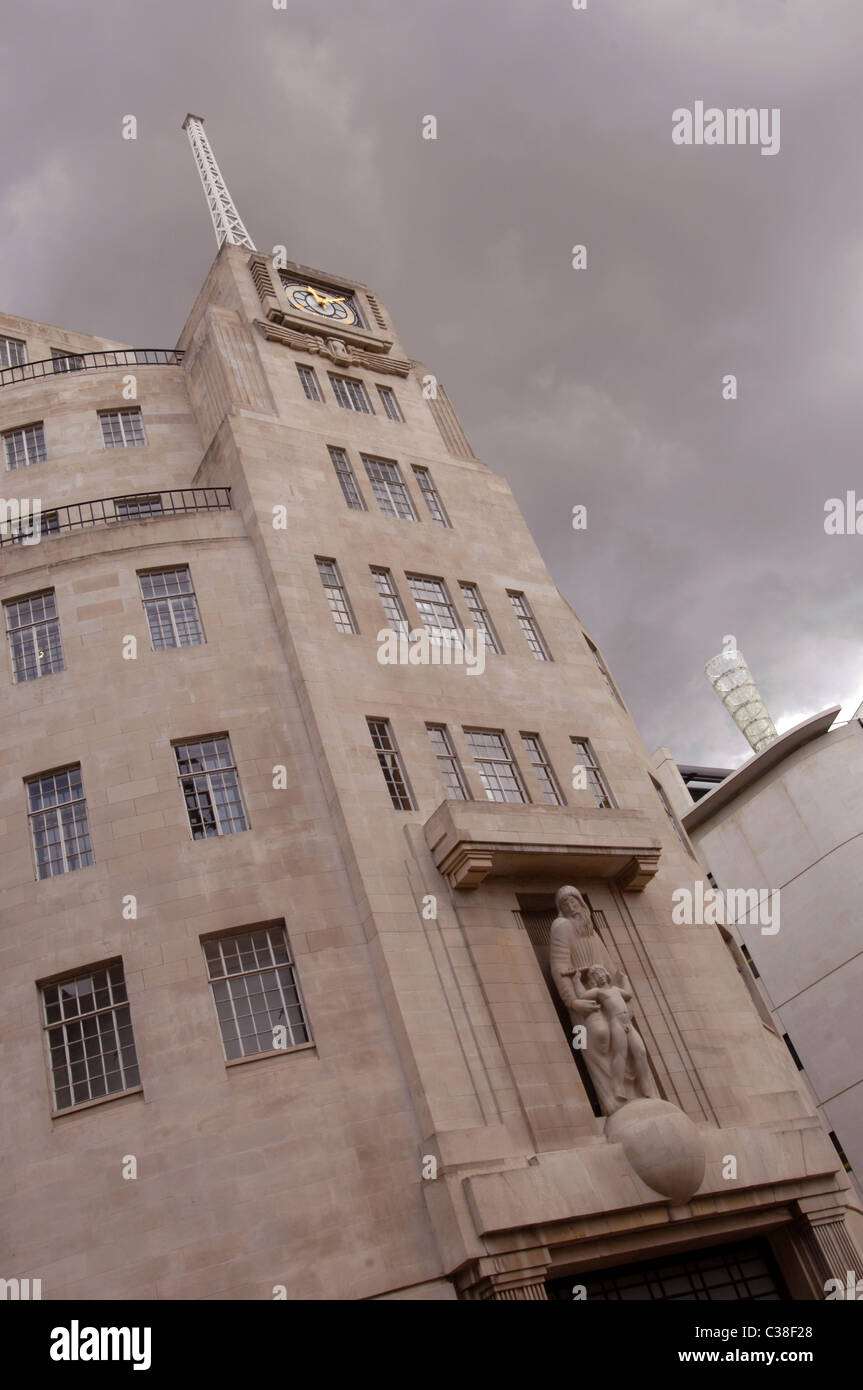 BBC Broadcasting House in London Stock Photo - Alamy