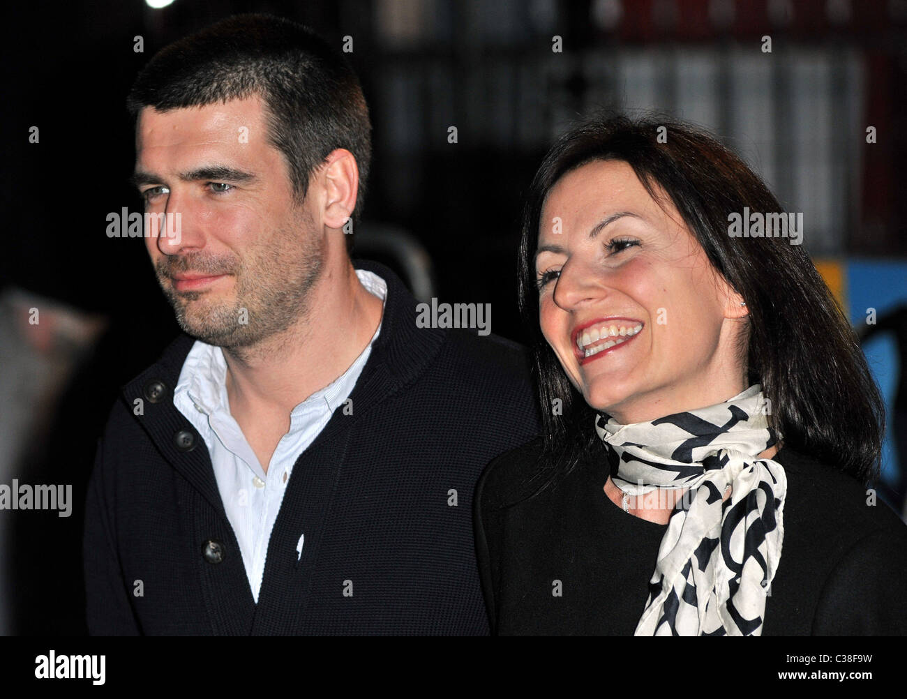 Davina McCall and Matthew Robertson World Premiere of 'The Boat That ...