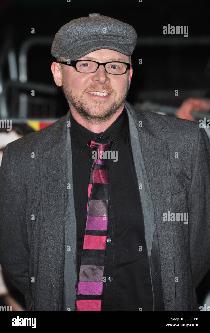 Simon Pegg World Premiere of 'The Boat That Rocked' held at The Odeon ...