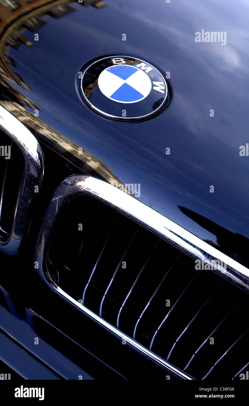 Picture shows the front of a BMW vehicle in Central London Stock Photo ...
