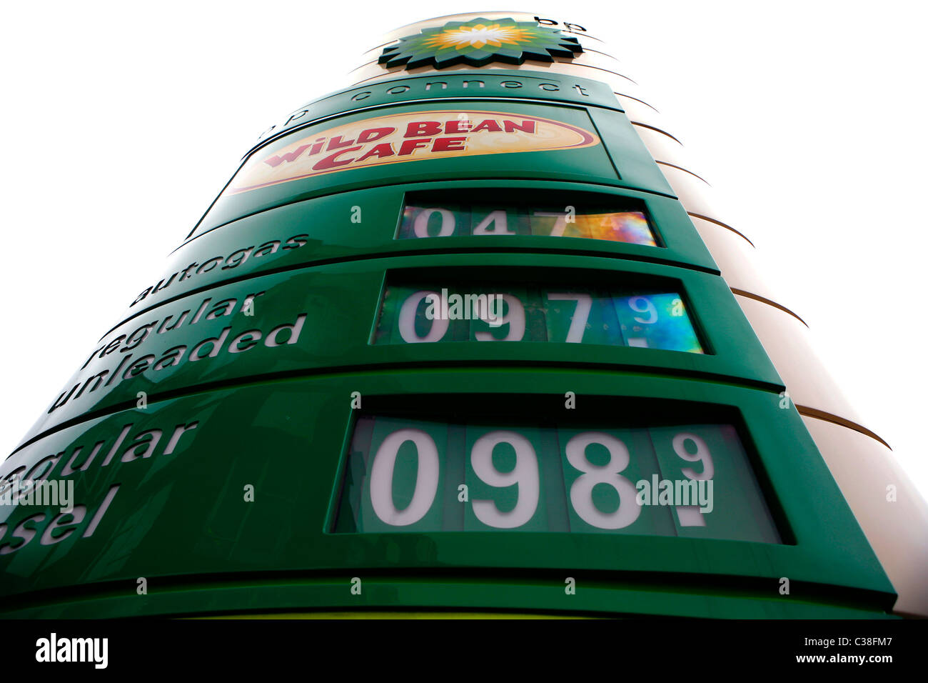 Gas Station Price Board High Resolution Stock Photography and Images ...