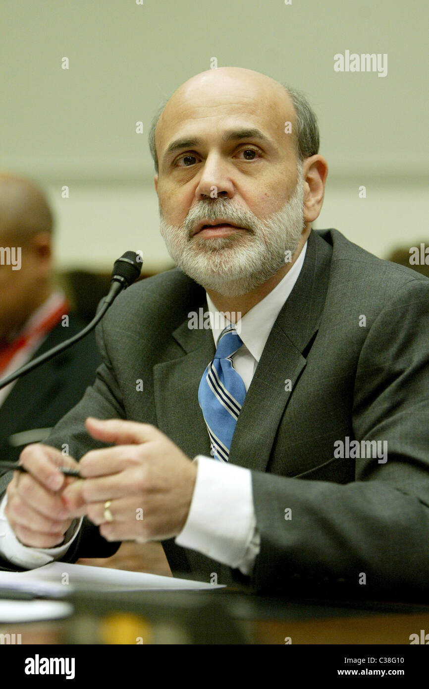 Federal reserve chairman ben bernanke hi-res stock photography and ...