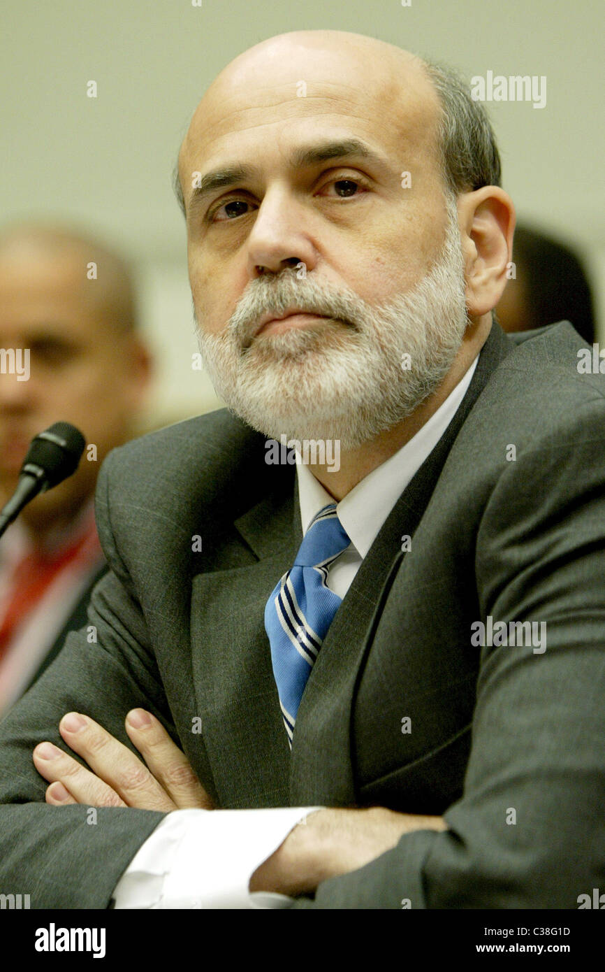 Federal reserve chairman ben bernanke hi-res stock photography and ...