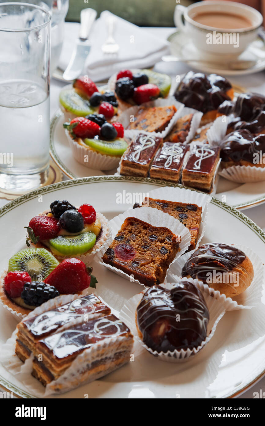 Afternoon tea and cake Stock Photo - Alamy