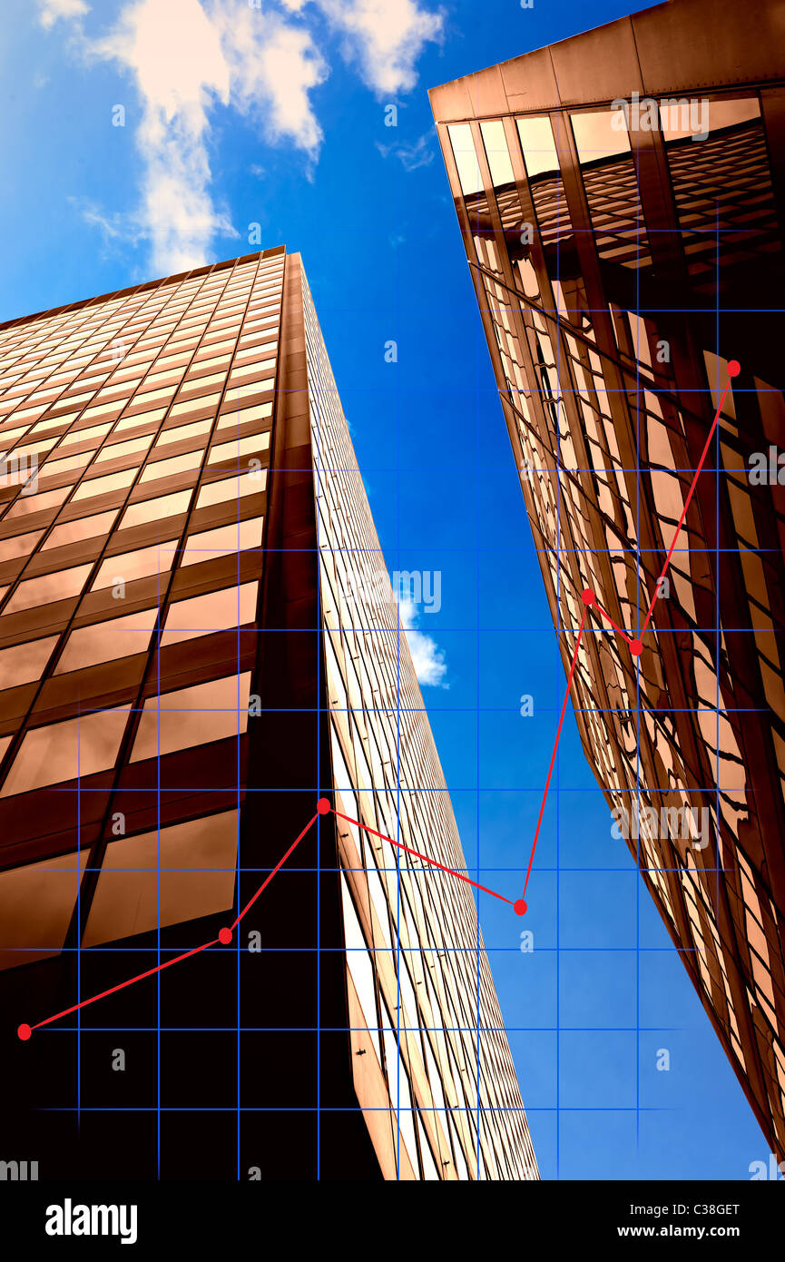 Blue glass bar pie hi-res stock photography and images - Alamy