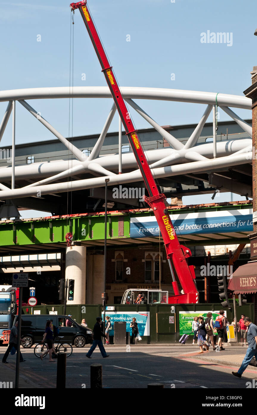 Network Rail development at London Bridge, Southwark, London, UK Stock ...