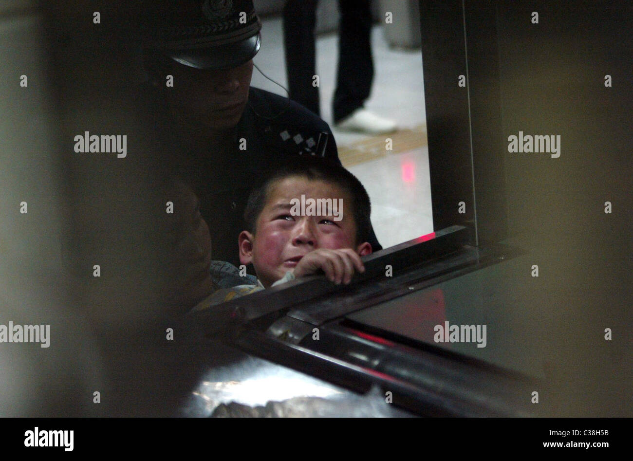 BOY TRAPPED IN SUBWAY HORROR A five-year-old boy spent an agonising 30 ...