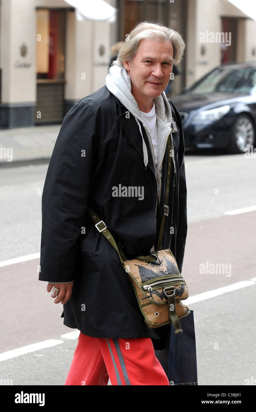Johnny Logan seen out shopping in the centre of Amsterdam with his ...