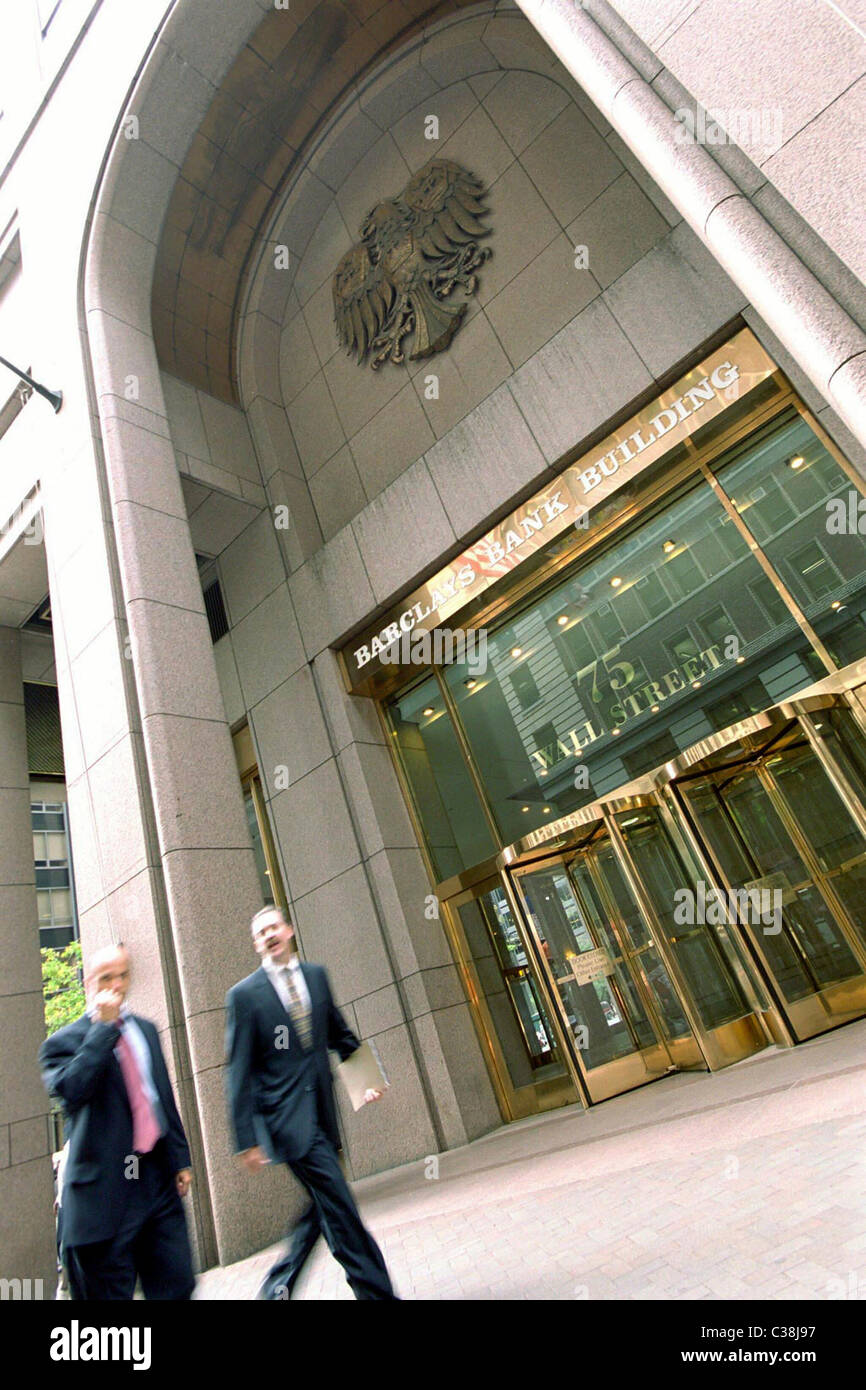 Barclays Bank building in New york Stock Photo - Alamy