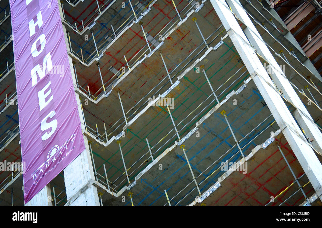 A Barratt Homes Electron development, Newport Avenue, London Stock ...