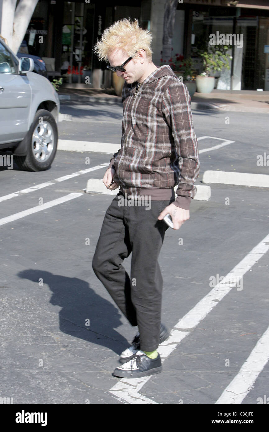 Deryck Whibley lead singer of the pop punk band Sum 41 leaving ...