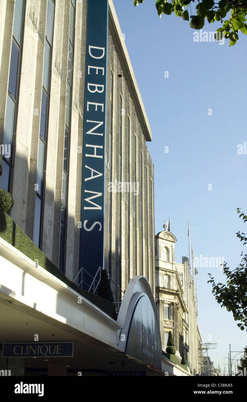 Exterior of a Debenhams store Stock Photo - Alamy