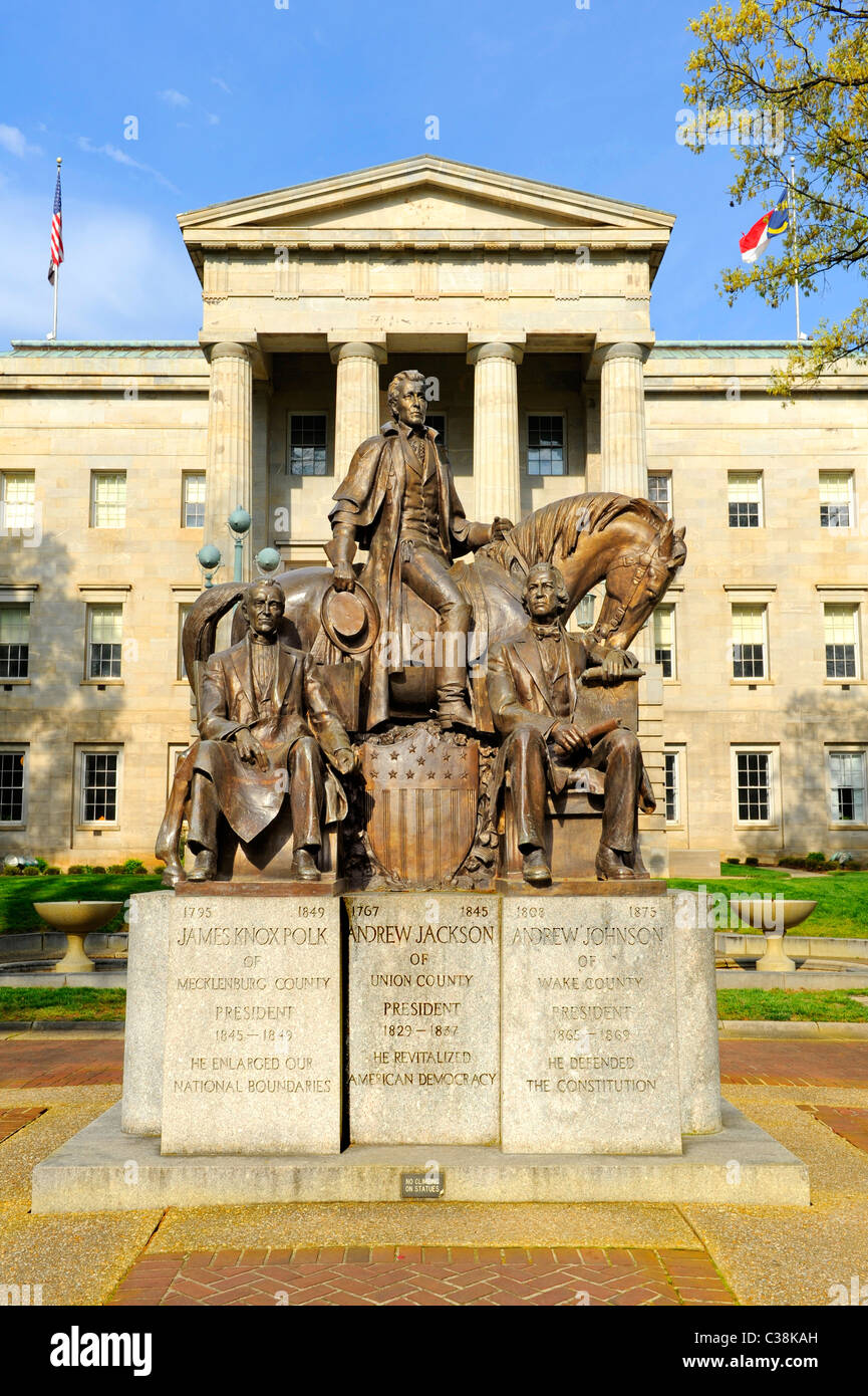 State Capitol Building complex at Raleigh North Carolina Stock Photo ...