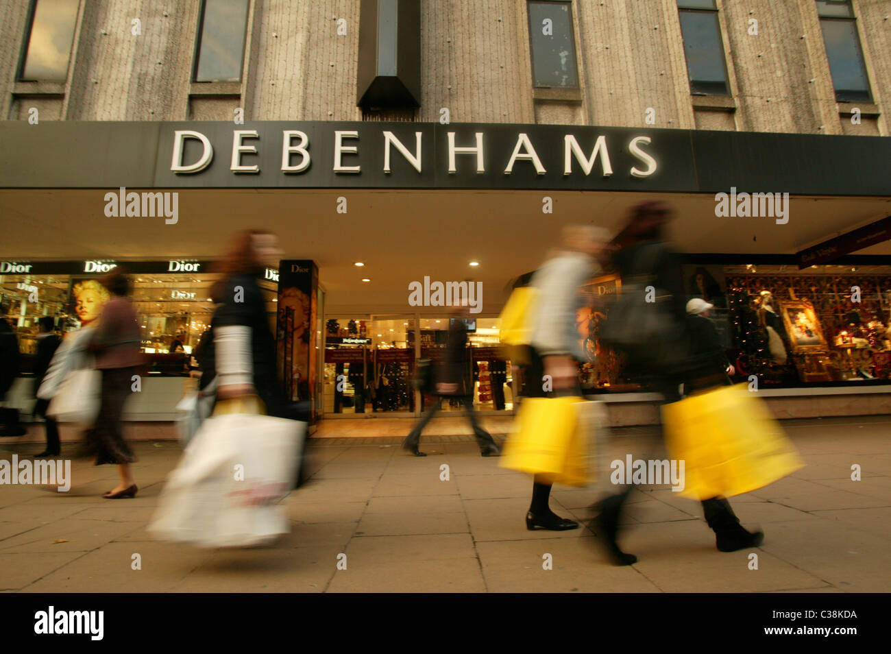 Debenhams store entrance hi-res stock photography and images - Alamy