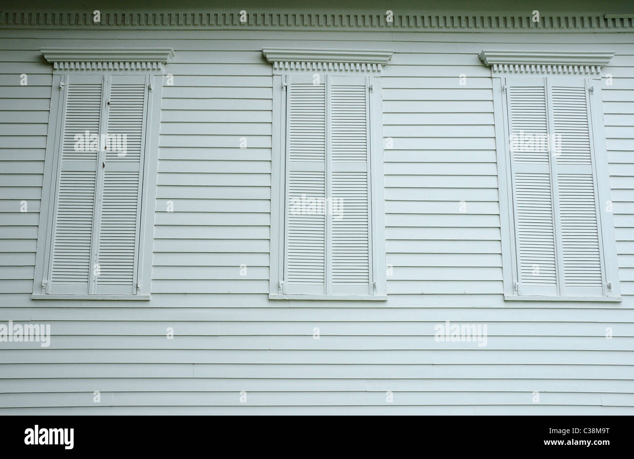 Shuttered window church hi-res stock photography and images - Alamy