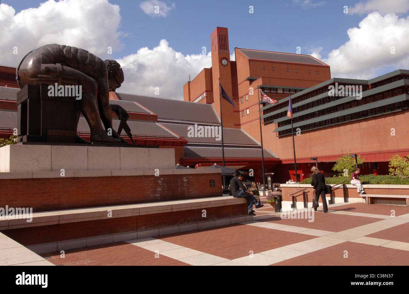 The British Library, Kings Cross, Camden Stock Photo - Alamy