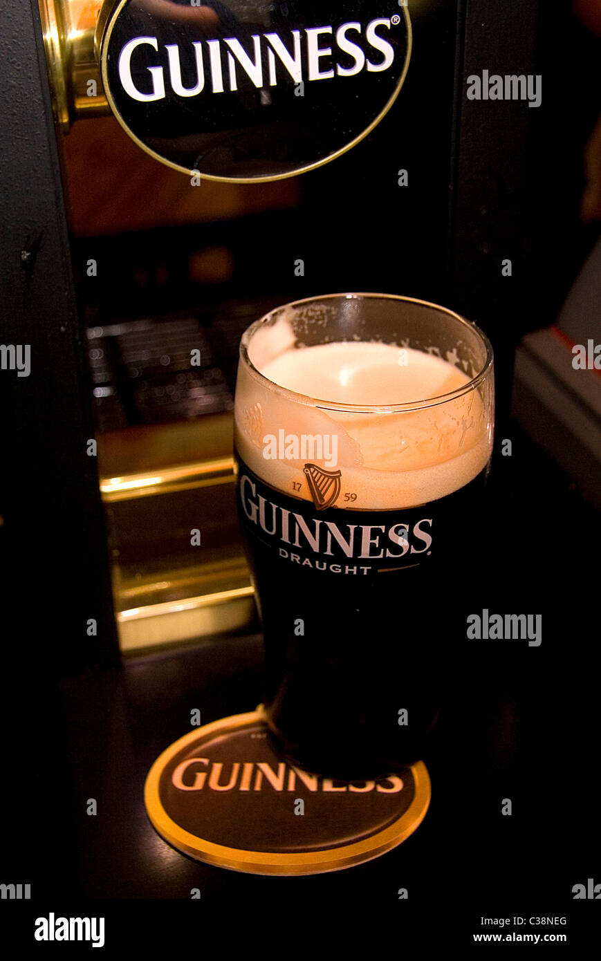 Guinness Bar Sign High Resolution Stock Photography and Images - Alamy