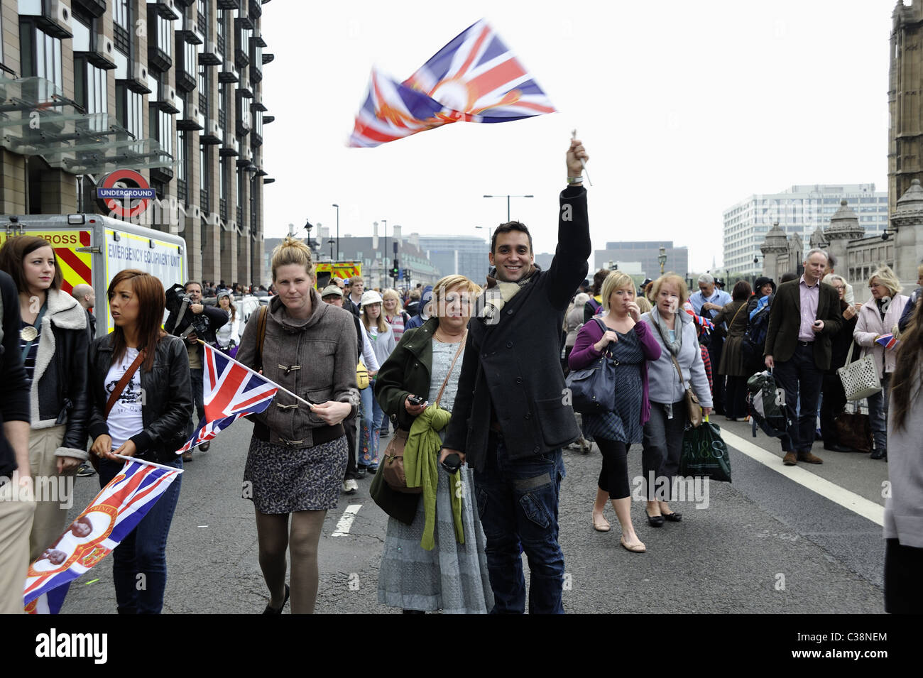 Royal party waving hi-res stock photography and images - Alamy