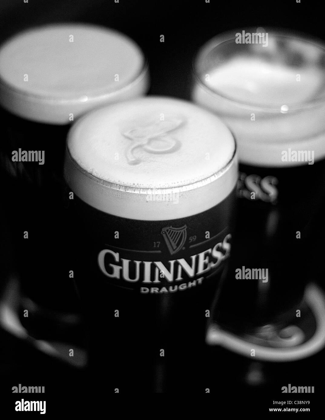 We like a pint Black and White Stock Photos & Images - Alamy
