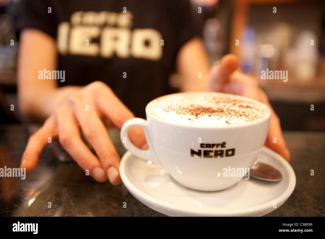 Cafe nero hi-res stock photography and images - Alamy