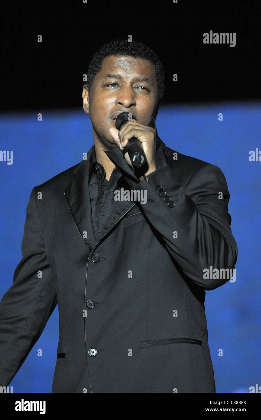 Babyface at jazz in the gardens hi-res stock photography and images - Alamy
