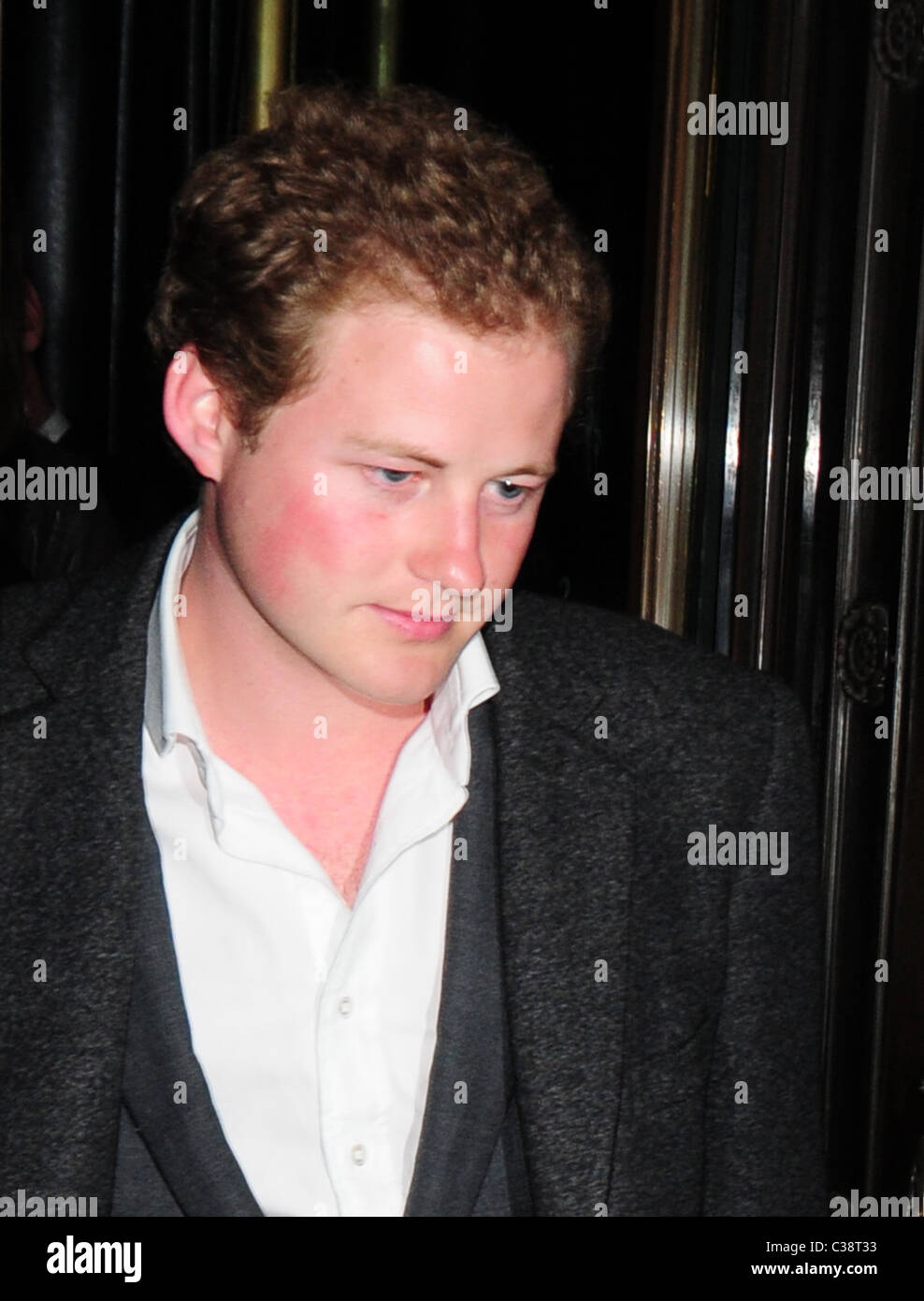 Guy Pelly leaving the Wolseley restaurant London, England - 15.04.09 ...