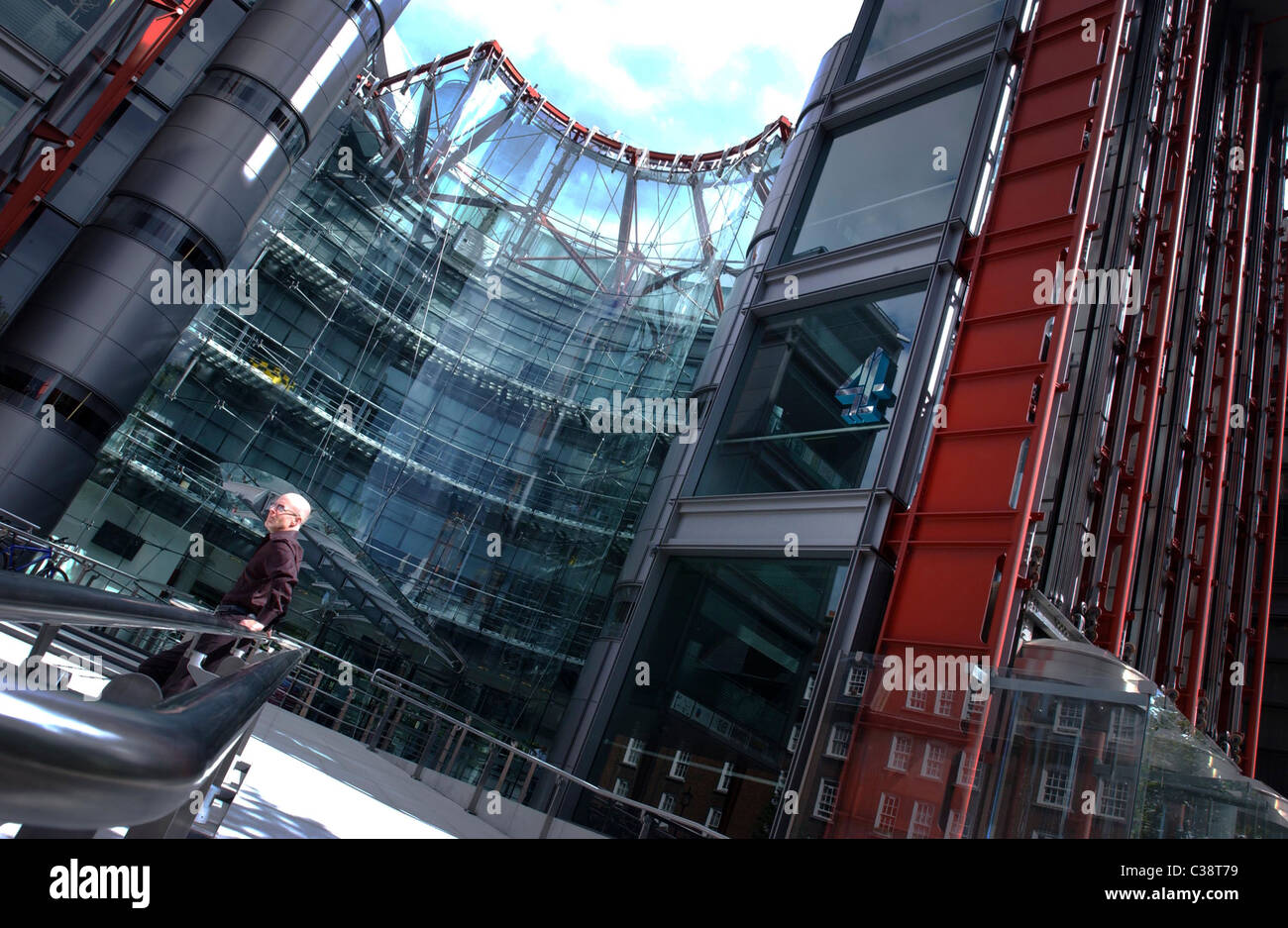 The Channel Four Televsion Building Stock Photo - Alamy