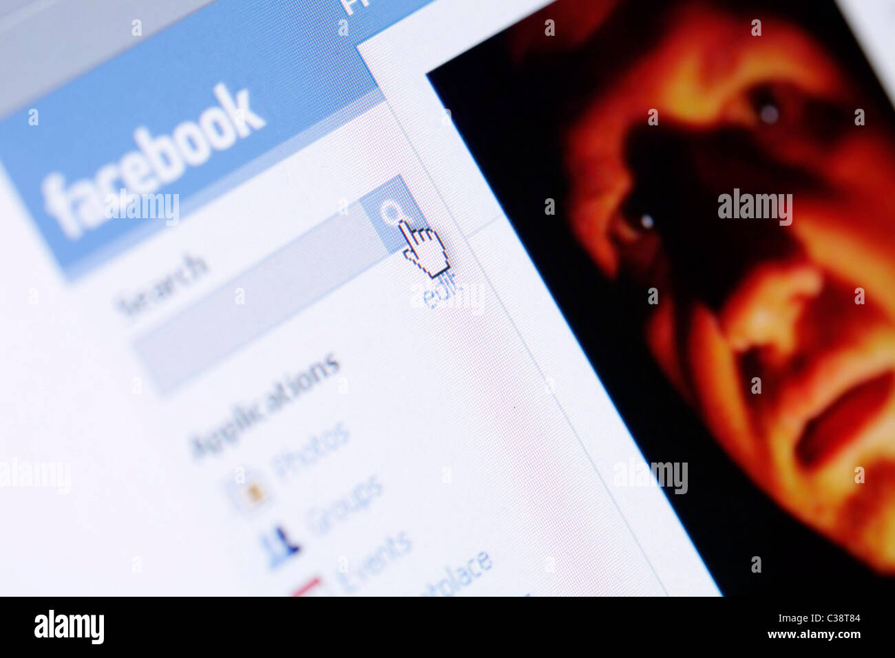 Facebook profile zuckerberg hi-res stock photography and images - Alamy