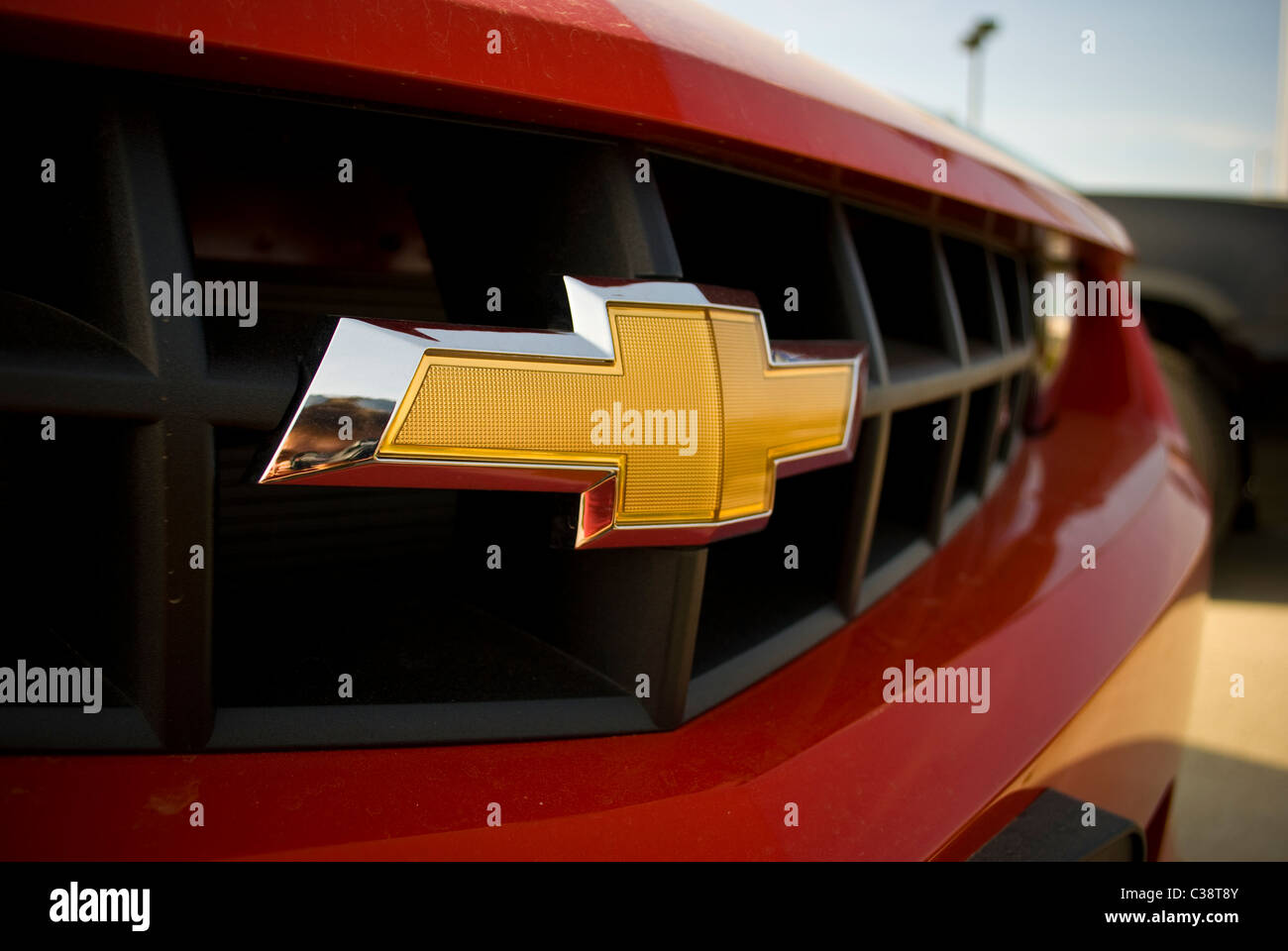 The Chevrolet emblem Stock Photo - Alamy